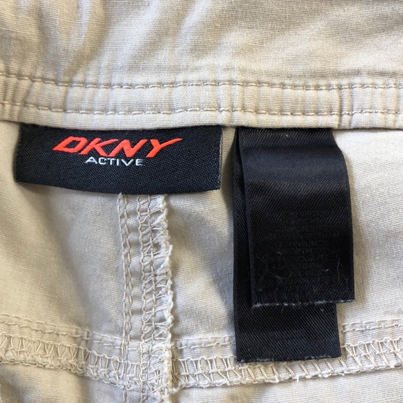 Dkny | Pants & Jumpsuits | Cream Dkny Active Capri Cargo Pant | Poshmark